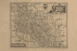 Najstarsza mapa Śląska z 1544 roku | e-DolnyŚląsk.info